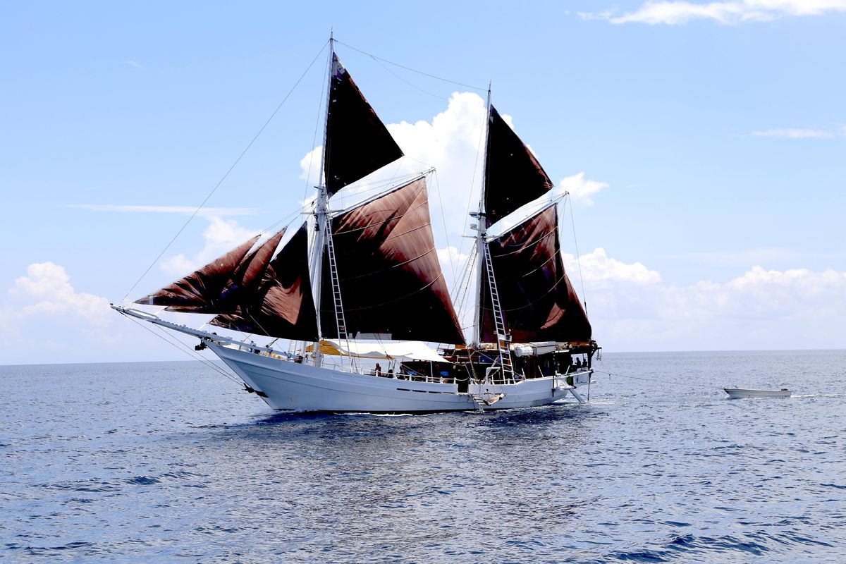 Pinisi Pinisi - Motor Yacht 138 ft in Serangan - Ombak Putih | BednBlue