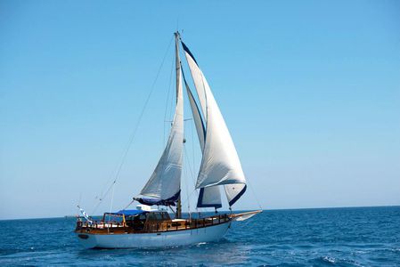 Custom Traditional Wooden Motorsailer - Plachetnice 39 ft in Agios ...