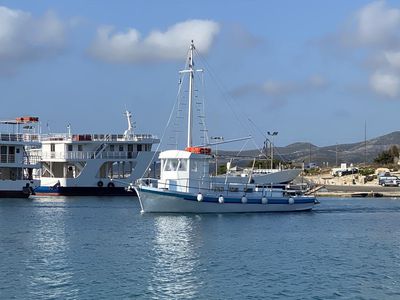 Traditional Kaiki - Motor Yacht 46 ft in Paros - Maria T | BednBlue