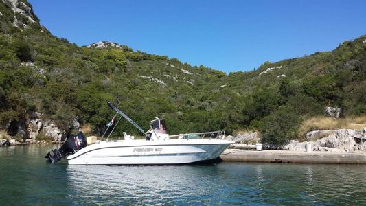 Aquamax Fisher 20 Deck - Motor Boat 20 ft in Sukošan - M150 | BednBlue